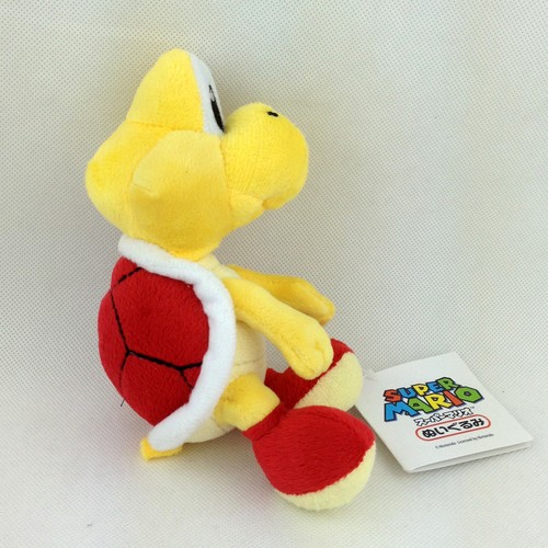 Super Mario Bros Plush Toy Red Koopa Troopa Soft Fluffy Teddy Stuffed ...