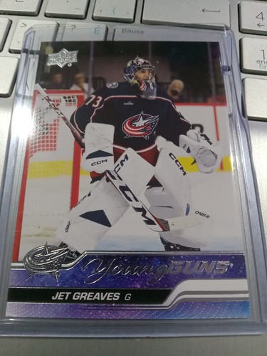 2023-24 Upper Deck Jet Greaves Young Guns #246 CBJ | eBay