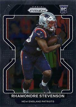 2021 Panini Prizm #367 Rhamondre Stevenson RC Rookie Card | eBay