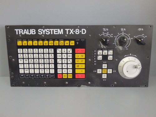 TRAUBSYSTEMTX8D - MITSUBISHI - TRAUB SYSTEM TX-8-D / Operator Panel ...