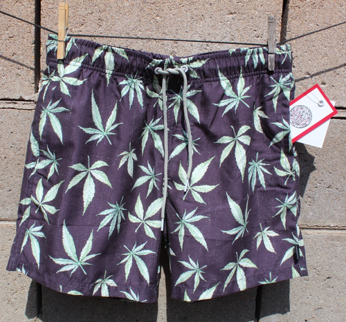 weed Kronic Shorts mens xs small marijuana 420 blunt black gr Halloween ...