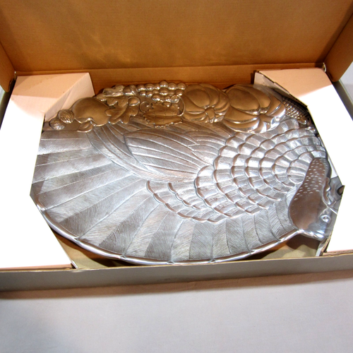 Gorham 1831 Cast Metal Turkey Platter 24.25" Thanksgiving/Christmas | eBay