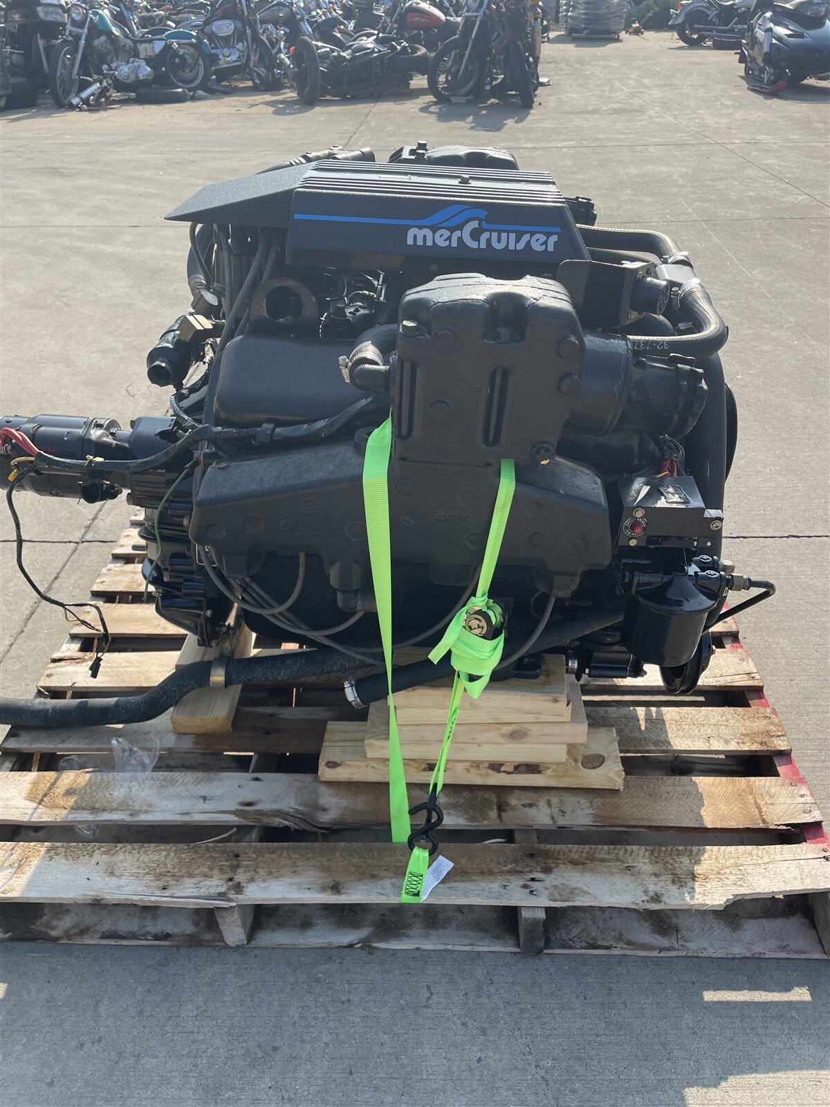 90 MerCruiser 7.4 L 454 V8 Blue Water Inboard boat engine motor FRESH ...
