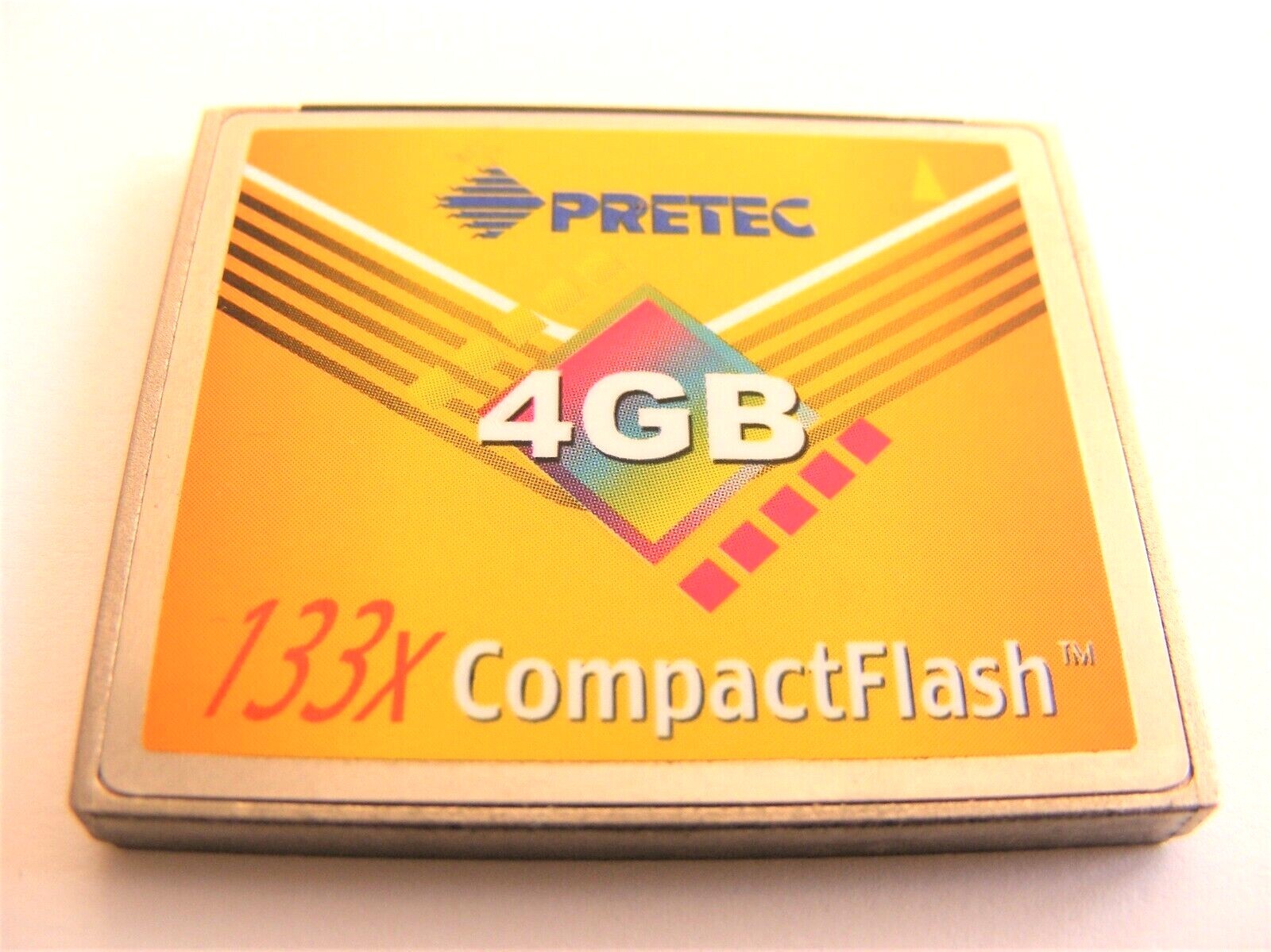 4GB Compact Flash Card 133x ( 4 GB CF Speicherkarte ) PRETEC gebraucht ...