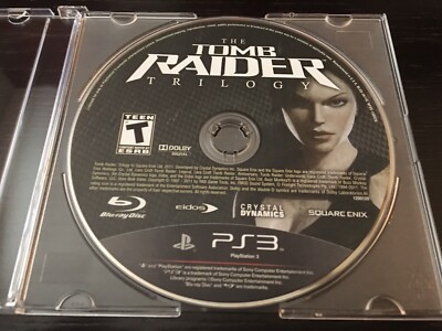 DISC ONLY Tomb Raider: Trilogy (Sony PlayStation 3, 2011) PS3 ...