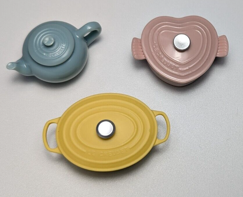 Le Creuset Kitchen Magnet Miniature Fridge Magnet Novelty ornament DYDO | eBay