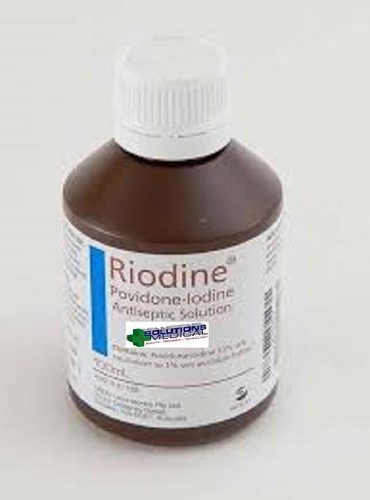 Povidone Iodine Antiseptic Solution 100ml (X1) Riodine Betadine. | eBay ...
