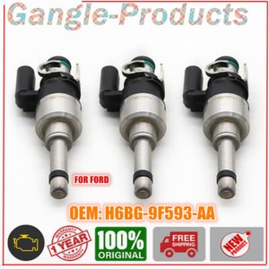 3x FOCUS 1.0 ECOBOOST PETROL INJECTION FUEL INJECTORS OEM H6BG-9F593-AA ...