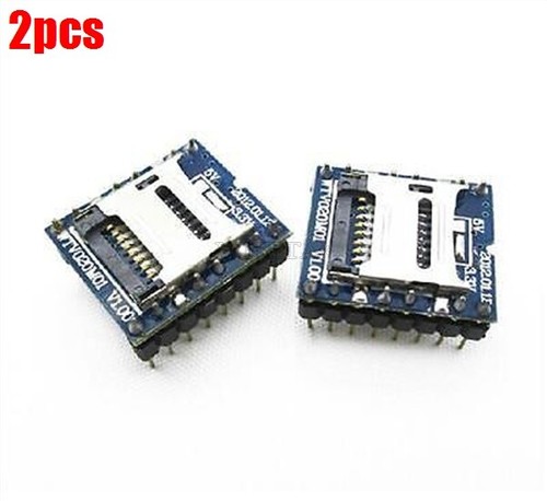2Pcs WTV020-SD-16P Sd Card Voice Module MP3 Voice Module U-Disk Audio ...