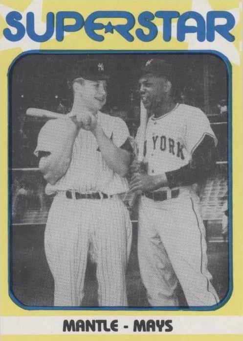 1980 TCMA Superstars - Mickey Mantle, Willie Mays #6 for sale online | eBay