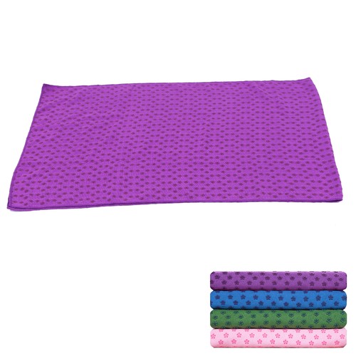 ZZ1 185cmx63cm NonSlip Yoga Mat Towel Yoga Sweat Absorbent Exercise Gym ...