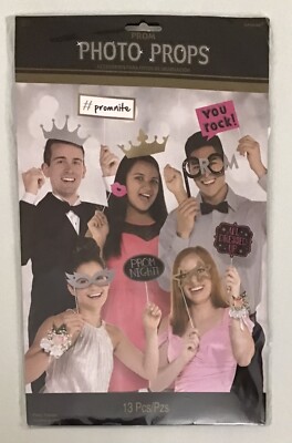 Prom/ Dance Photo Props - 13 Pieces - Photo Booth - School/ College ...