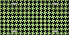 Lime Green Black Houndstooth Metal Novelty License Plate Tag LP4570 | eBay