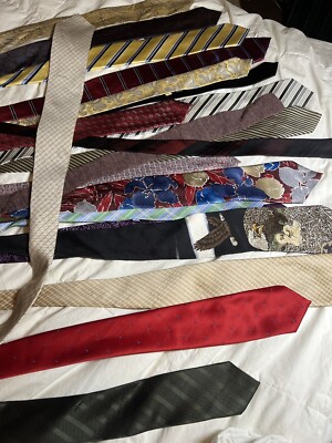22 neck ties for men lot used - Vintage, Designer, And Mixed Unique ...