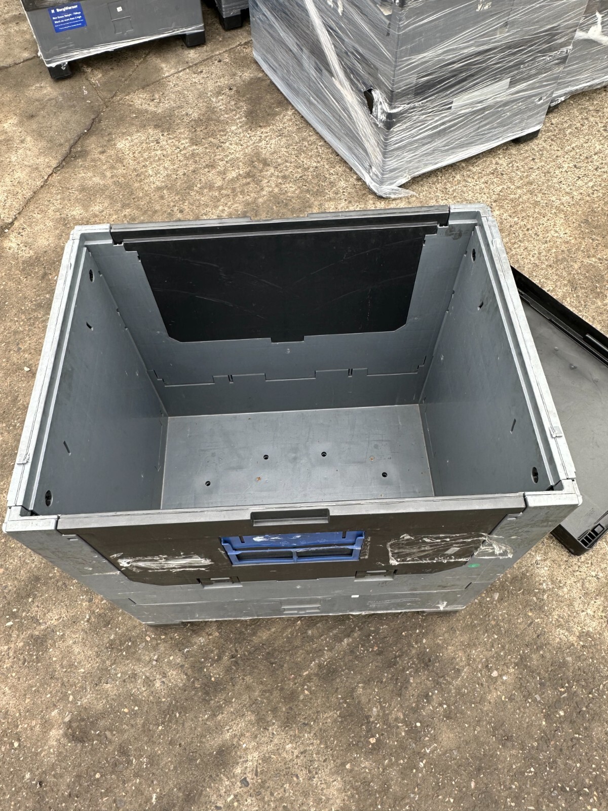 MAGNUM OPTIMUM - 800 x 600 x 835MM FOLDING PALLET BOX FLC GRADE A | eBay