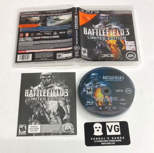 Ps3 - Battlefield 3 Limited Edition Sony PlayStation 3 Complete #111 | eBay