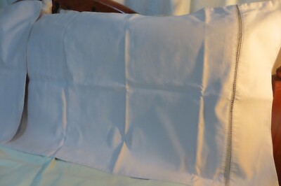PILLOW SLIPS ~ Pair Taupe Lace Insert Top/Border ~ MY FRENCH CONNECTION ...