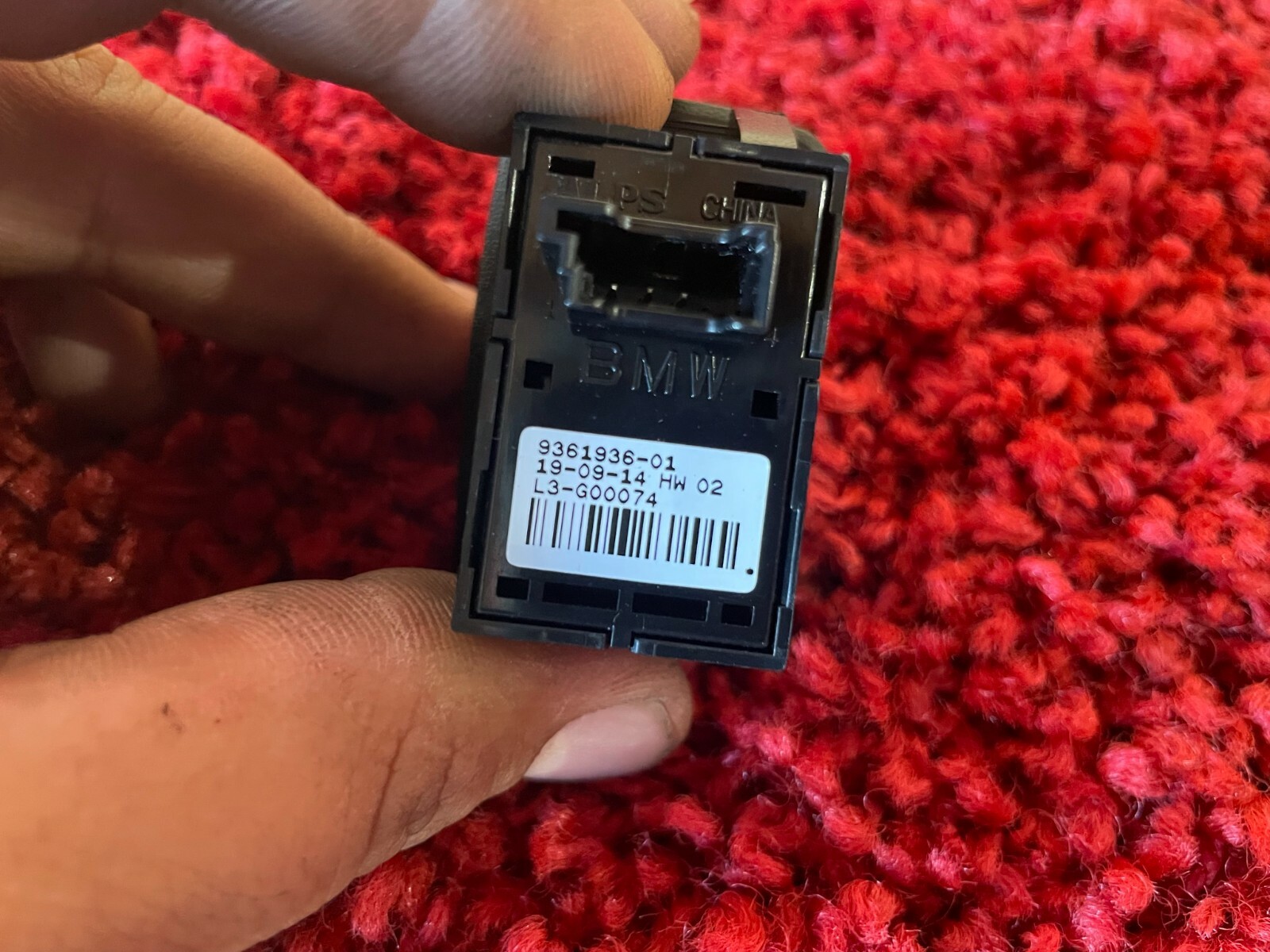 BMW F30 F36 F25 F15 REAR LEFT OR RIGHT SIDE WINDOW SWITCH CONTROL ...