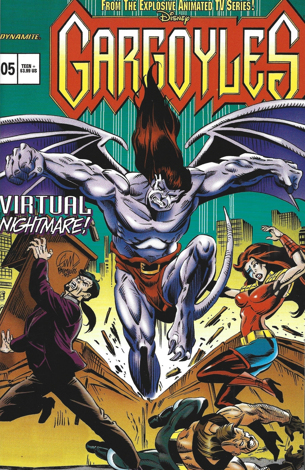 Gargoyles #5 1:40 Amanda Conner Variant Dynamite 2022 | eBay