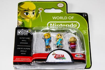 WORLD OF NINTENDO MICRO ZELDA : OUTSET LINK - ARYLL - GRANDMA | eBay