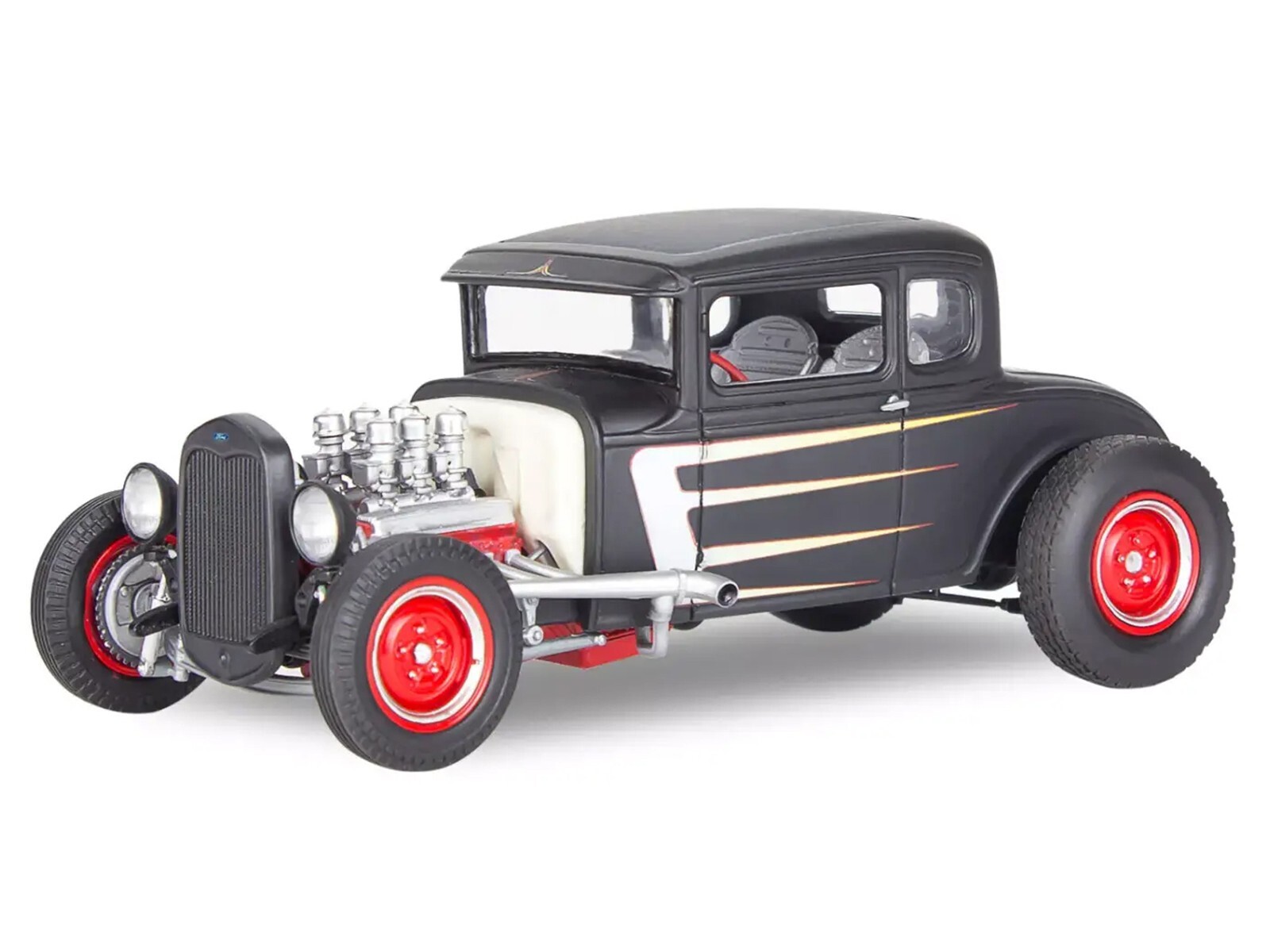 LEVEL 5 MODEL KIT 1930 FORD MODEL A COUPE 2-IN-1 1/25 SCALE BY REVELL ...