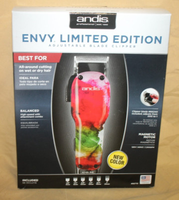 ANDIS ENVY LIMITED EDITION ADJUSTABLE BLADE CLIPPER 66710 WIRED - NEW ...