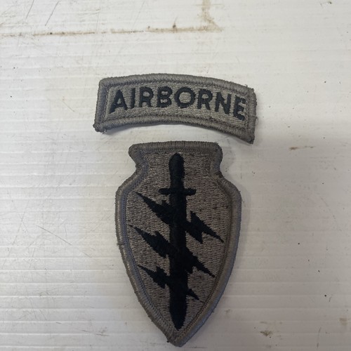 US Army Special Forces Group Airborne ACU Patch w/ unattached rocker ...