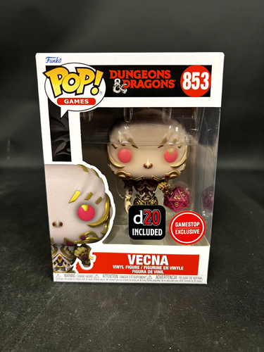 Funko POP! Games: Dungeons & Dragons #853 - Vecna w/ D20 (GameStop ...