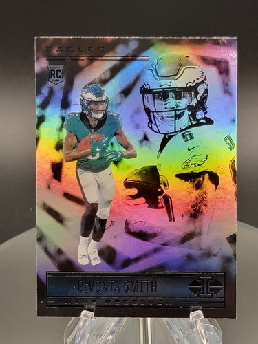 DEVONTA SMITH 2021 Panini Illusions ROOKIE Card Philadelphia Eagles MT ...