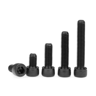 M7 Allen Screws 1.25mm Pitch Hex Socket Cylindrical Head Knurled Bolt ...