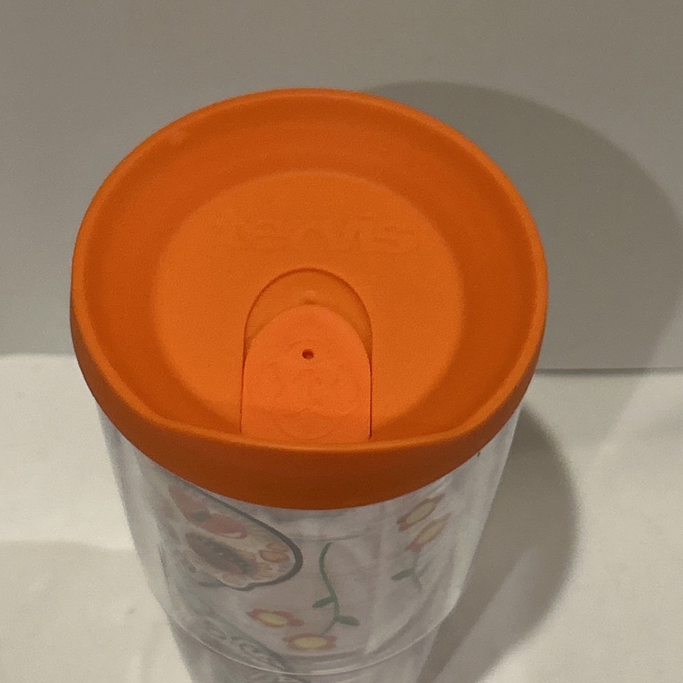 Tervis 24oz Tumbler Sugar Skull Day Of The Dead w/Lid Mexican Folk Art ...