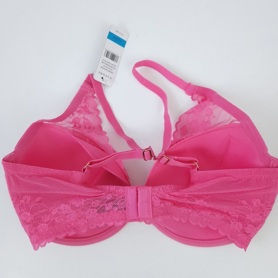 New Cherry Blossom Pink Bra 32DDD (32F) Underwire Lace | eBay
