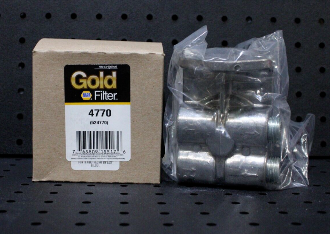 Napa 4770 Wix 24770 Diesel Fuel Filter Mounting Base for Cat 1r-0749 or ...