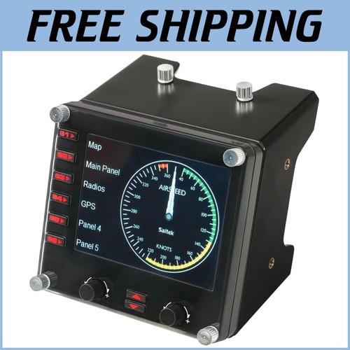 Compact USB Flight Instrument Panel with Color LCD for Simulation ...