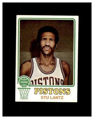 1973-74 TOPPS BASKETBALL DETROIT PISTONS #96 STU LANTZ NR.MT/MINT | eBay