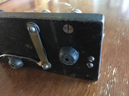 Antique Telegraph Morse Code Ham Radio Bug Key Semi Automatic Rare Mfg ...