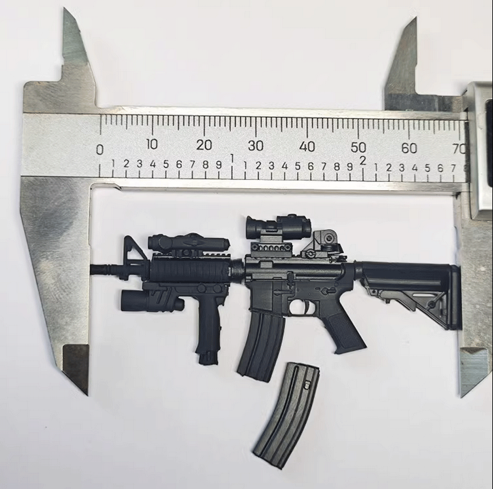 1/12 MK18 gun Hasbro Special Forces weapon for 6 " Notaman dolls | eBay