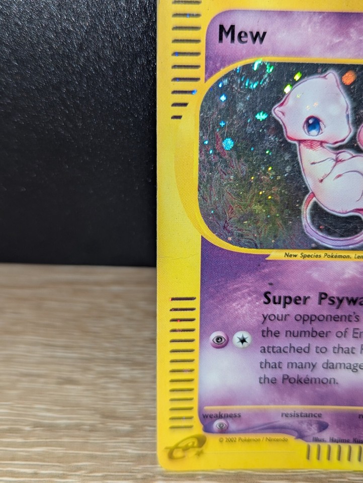Pokemon TCG Mew Holo Expedition Base Set 19/165 2002 Ultra Rare | eBay
