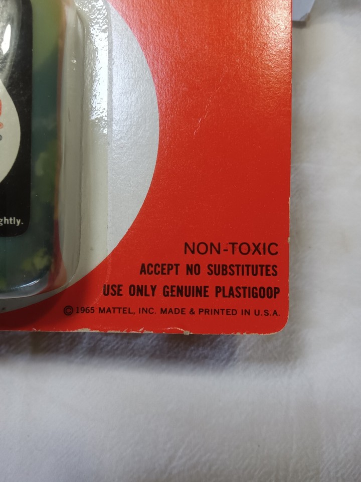 Mattel Thingmaker Plastigoop 1966 New on card Creepy crawlers Creeple ...