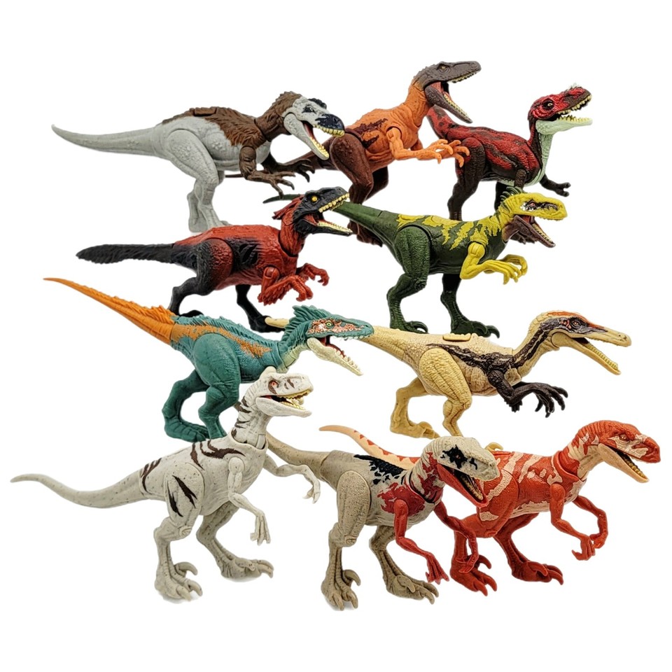 Jurassic World Mixed Dinosaur Lot 62 Figures + Vehicle | eBay