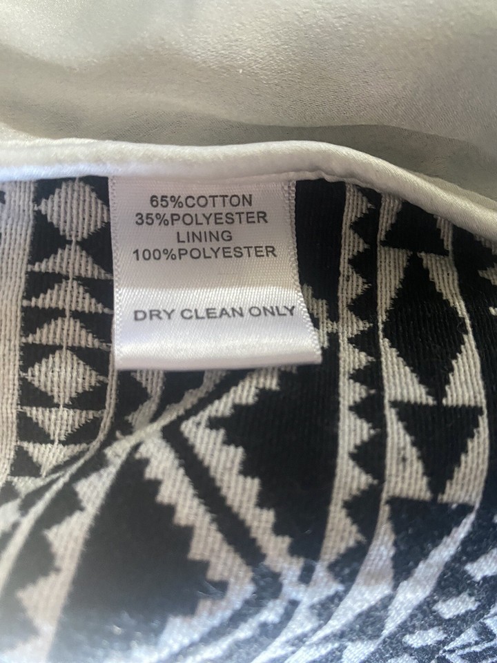 NWT Women’s Harlow & Graham Black White Tribal Blazer Jacket Sz Med | eBay