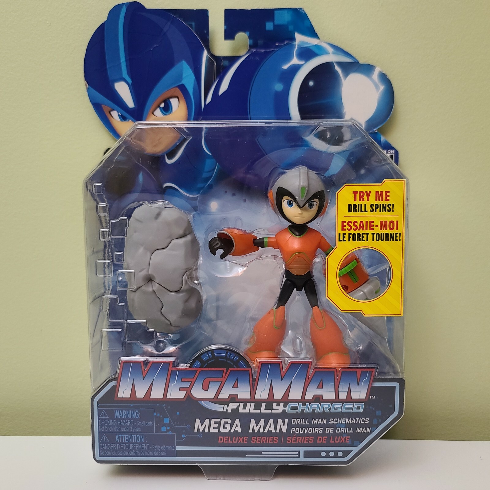 Mega Man Fully Charged Deluxe Series Mega Man Drill Man Schematics ...