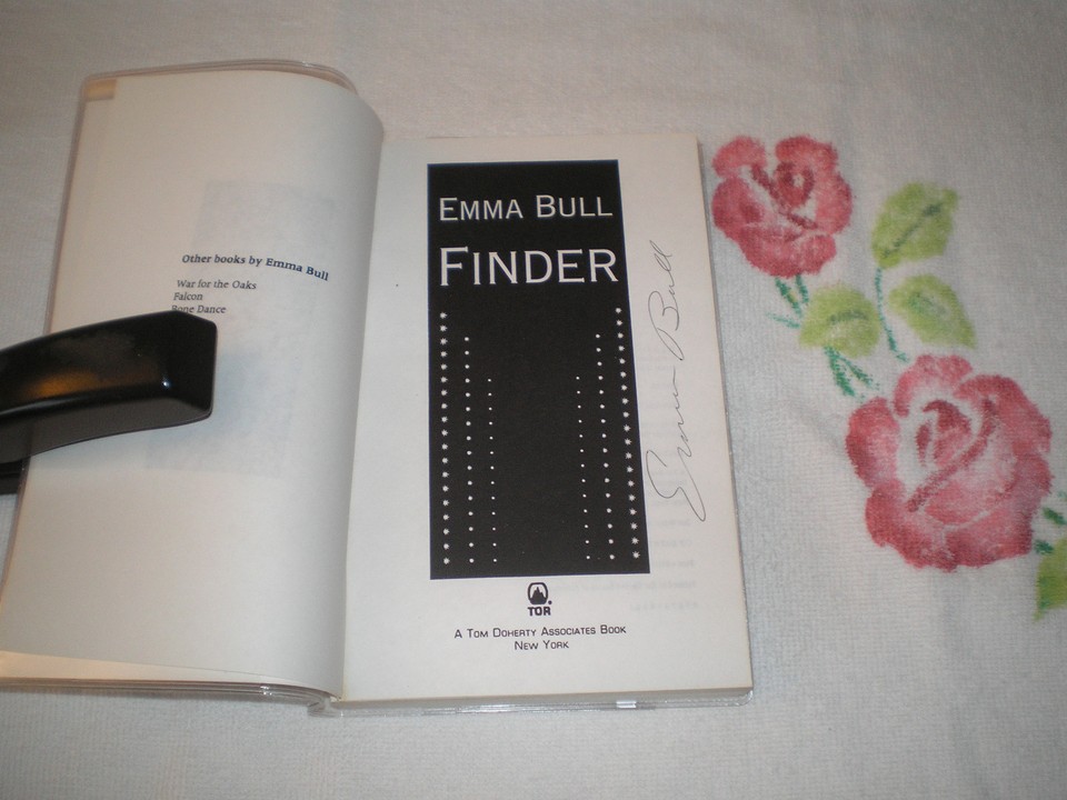 FINDER by EMMA BULL *SIGNED* -ARC- +TS+ | eBay