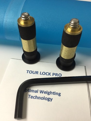 Tour Lock Pro 2-25gram Counter Weight (Black) for Driver/woods w/Manual ...