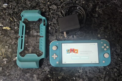 Used Turquoise Nintendo Switch Lite | eBay