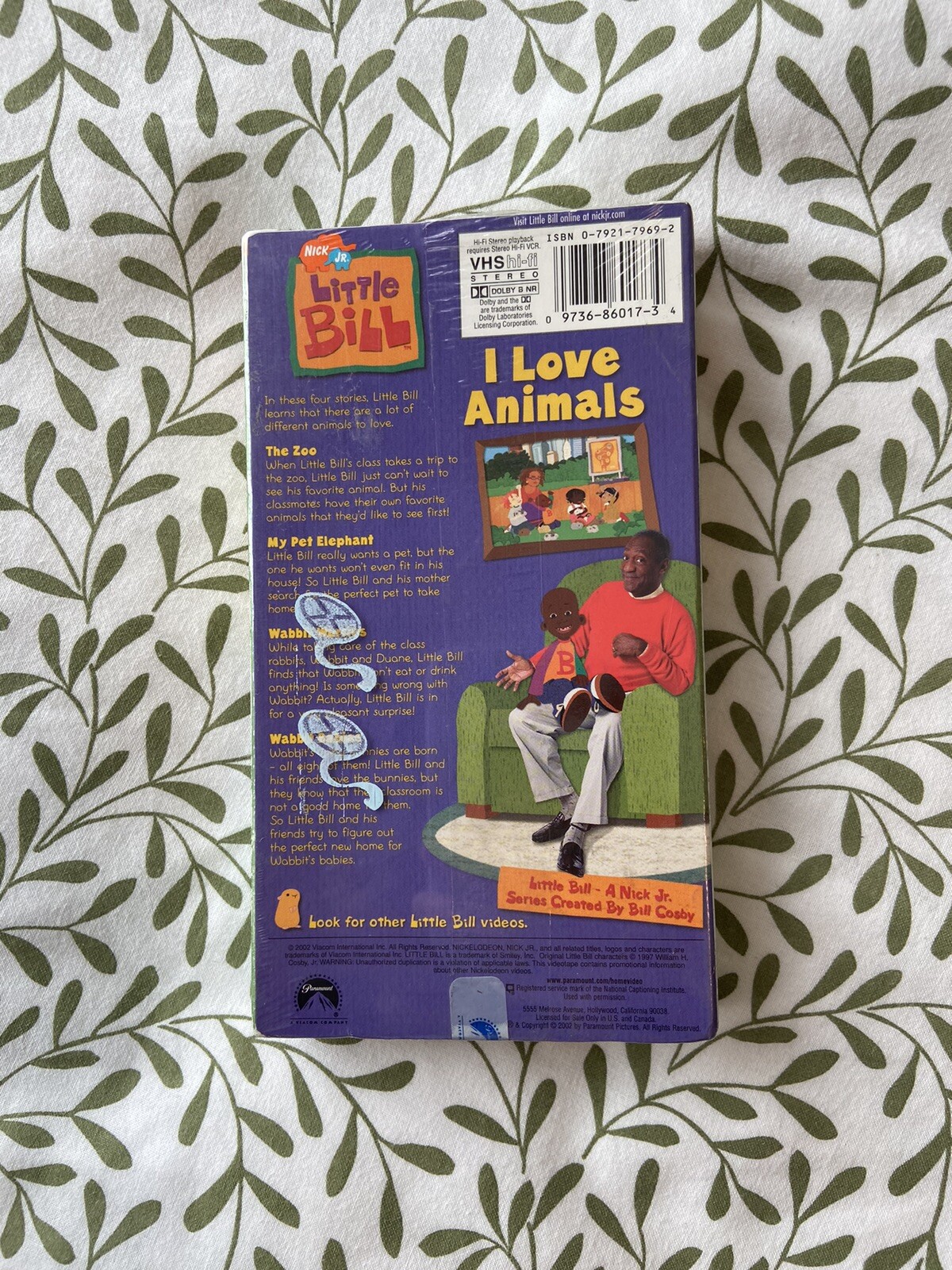 Little Bill - I Love Animals (VHS, 2002) for sale online | eBay