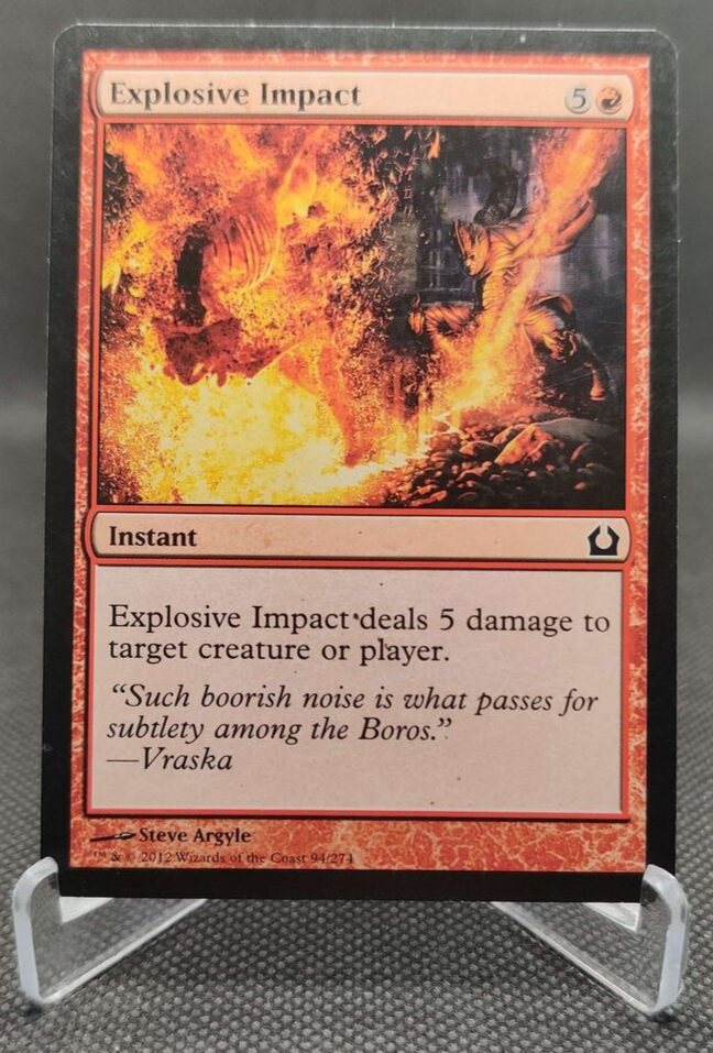 MTG #94 Explosive Impact Return to Ravnica Magic the Gathering card | eBay