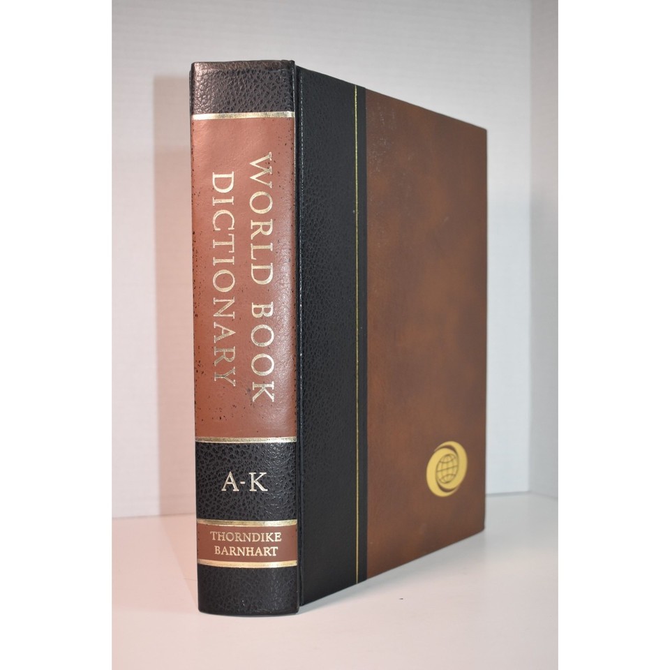 World Book Dictionary 1976 A-Z Thorndike-Barnhart Hardcover Set of 2 ...