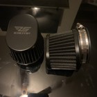 2PCS Motorcycle Air Filter 45mm Universal Replacement | eBay