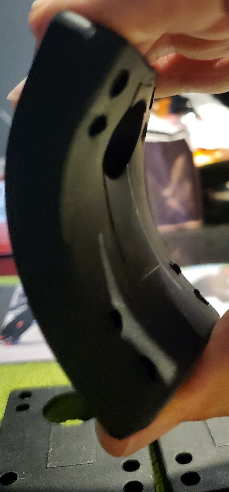 Slant Longboard Wedge Risers - Black, Red, Blue - Angled Riser Pads ...